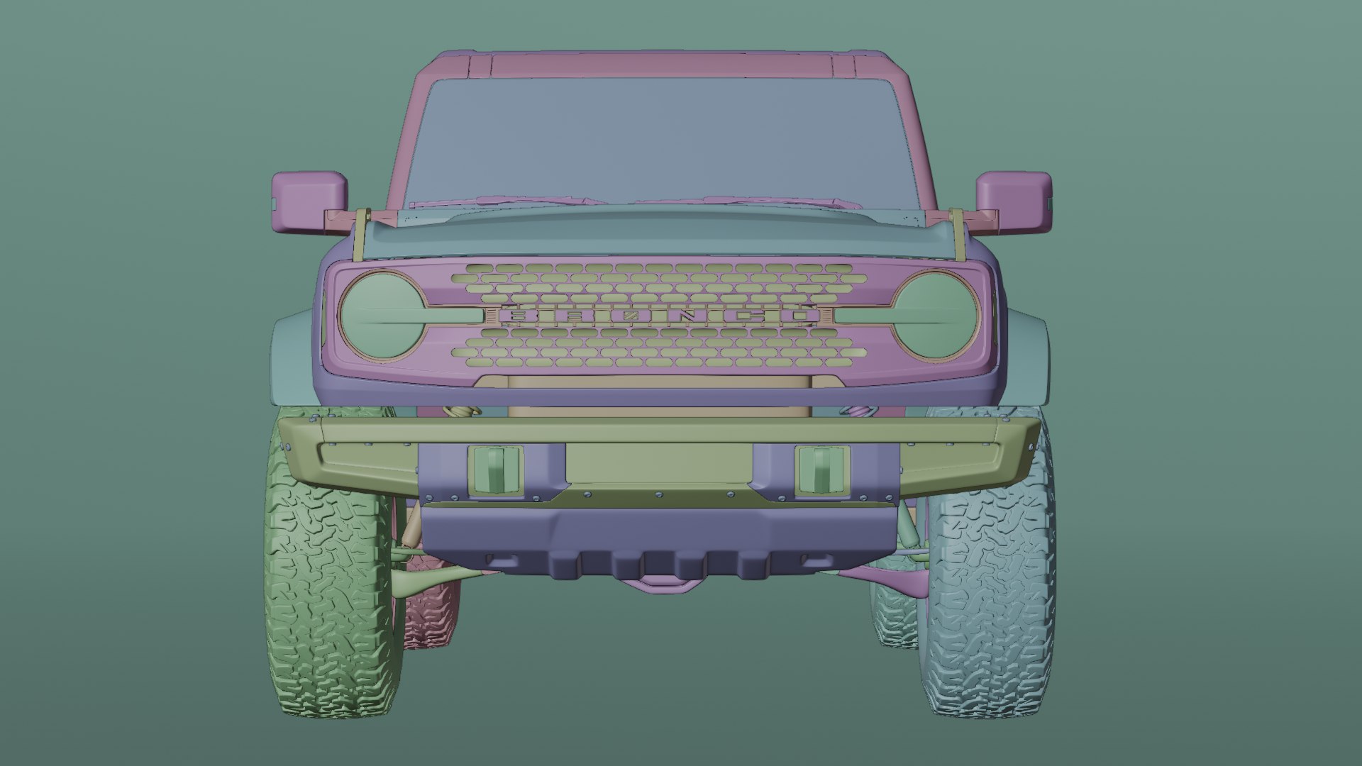 Ford Bronco 3D Model - TurboSquid 2324415