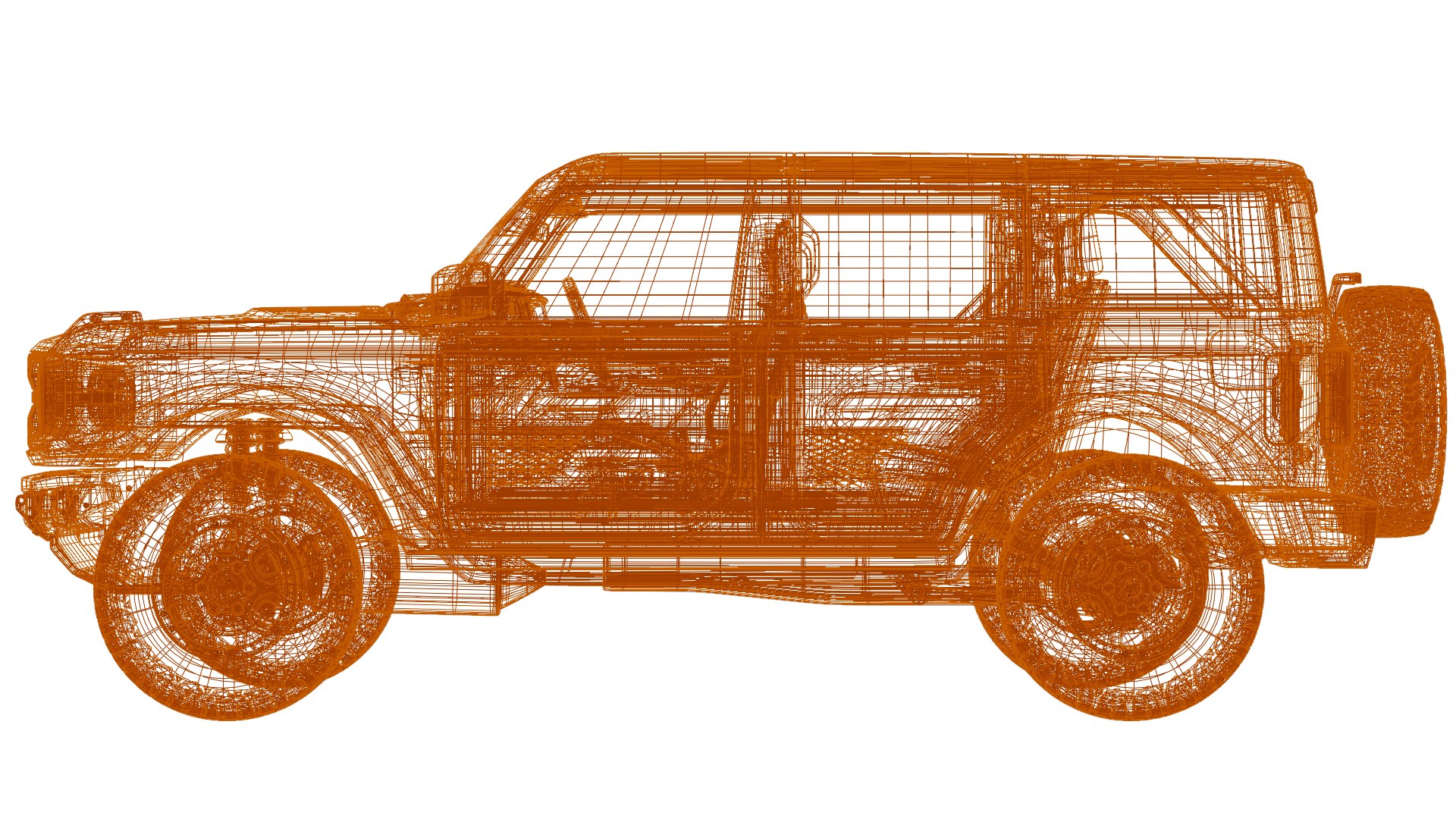 Ford Bronco 3D Model - TurboSquid 2324415