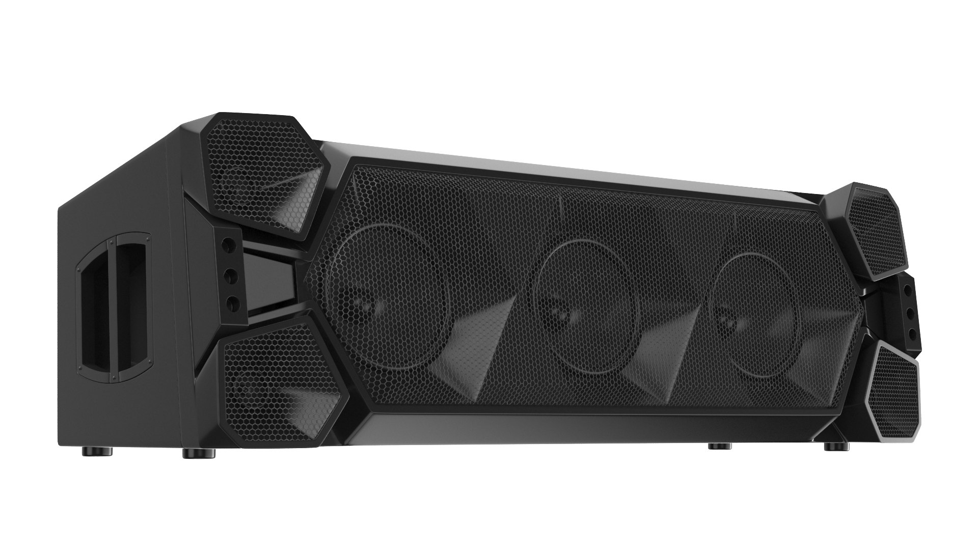 3D model Detailed Ground Speaker System - TurboSquid 1993025