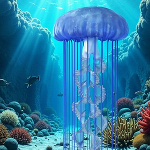 how to make a jellyfish in 3ds max