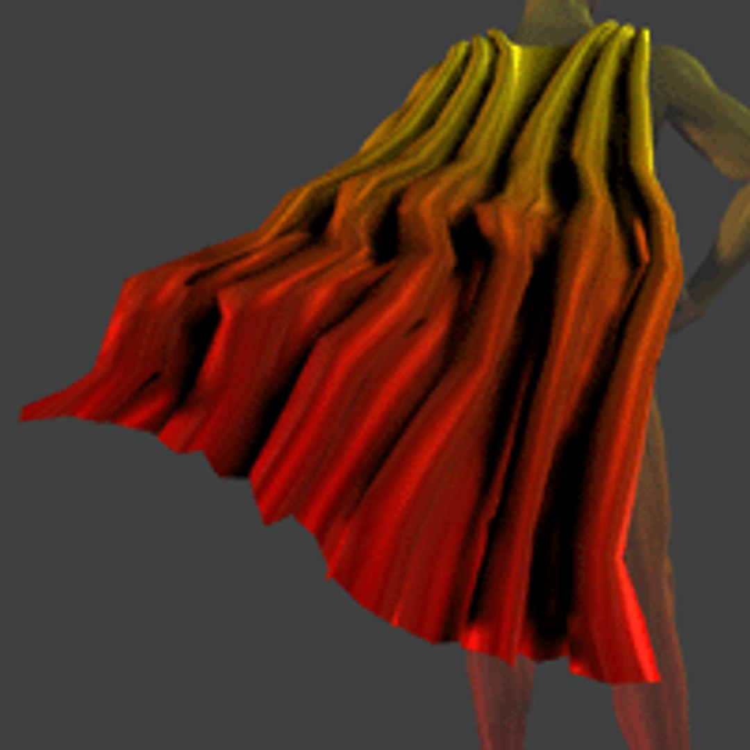Cape Effects Poser 3d Model