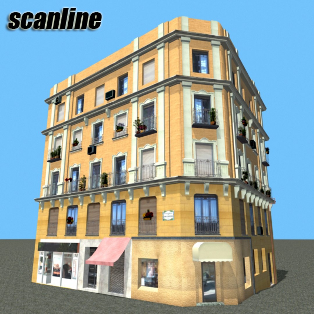 Building 66 3d Model