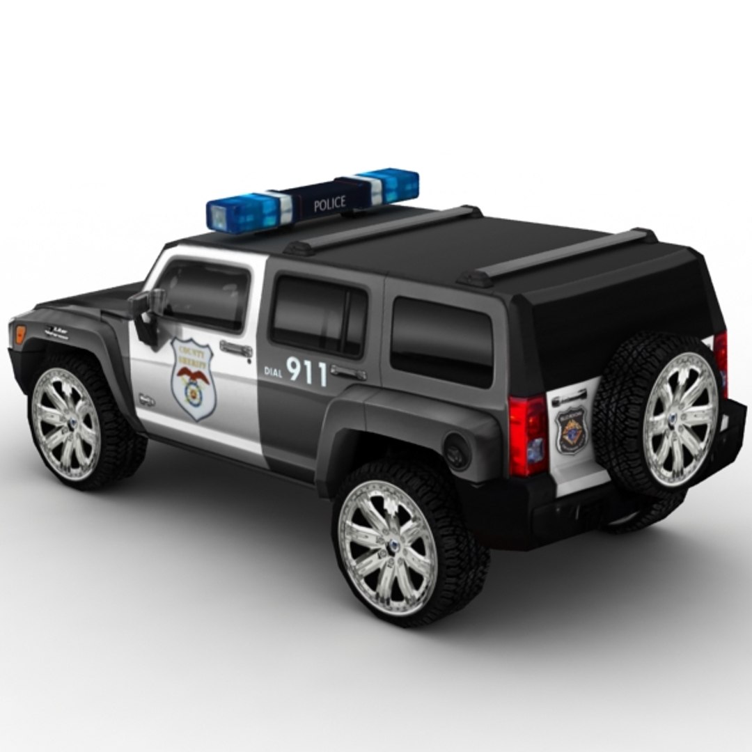 police hummer h3 2008 max