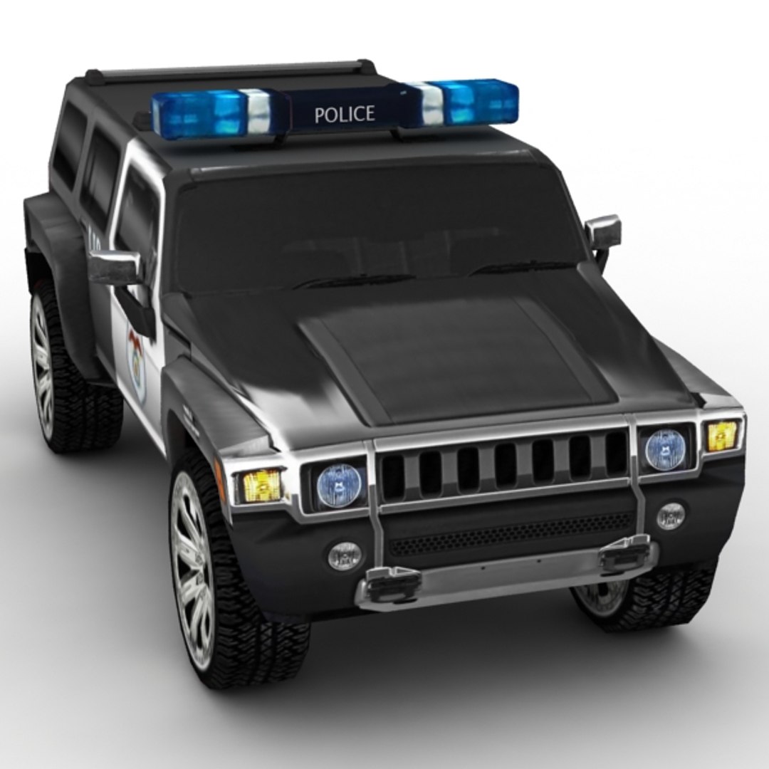 police hummer h3 2008 max