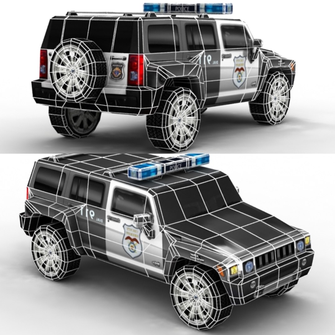 police hummer h3 2008 max