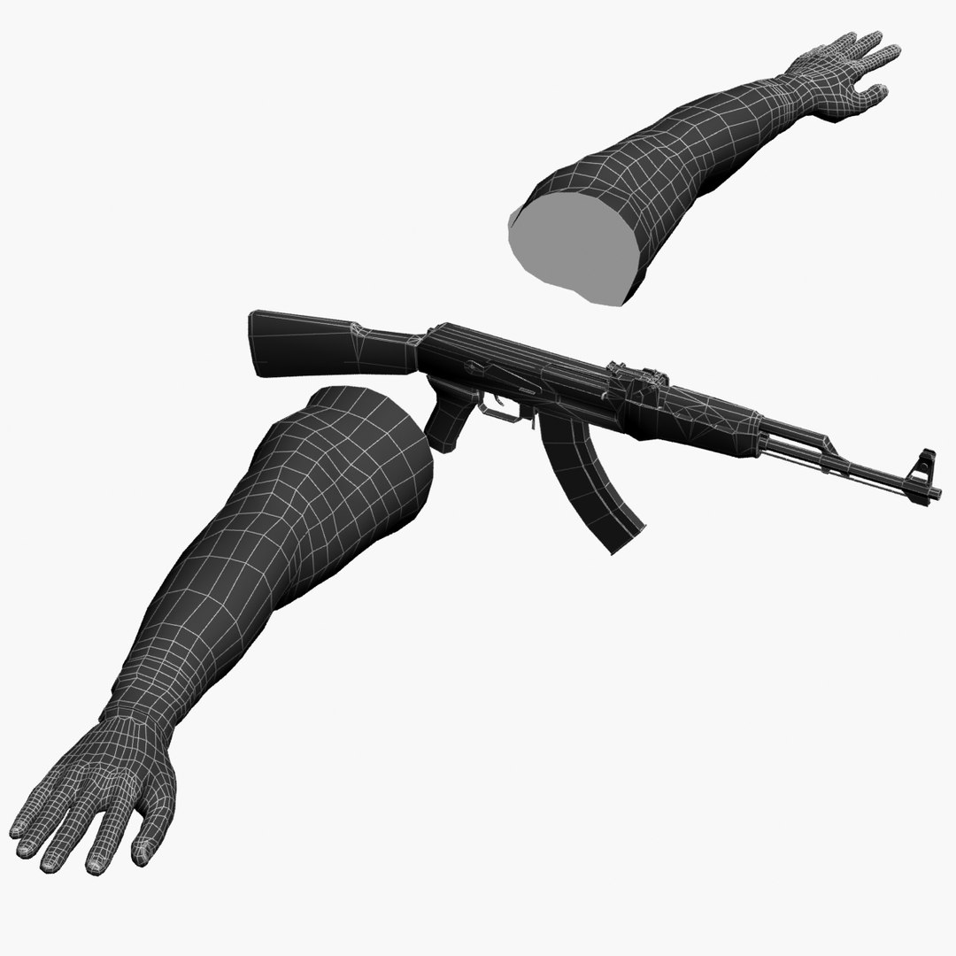 ready rigged fps hands max