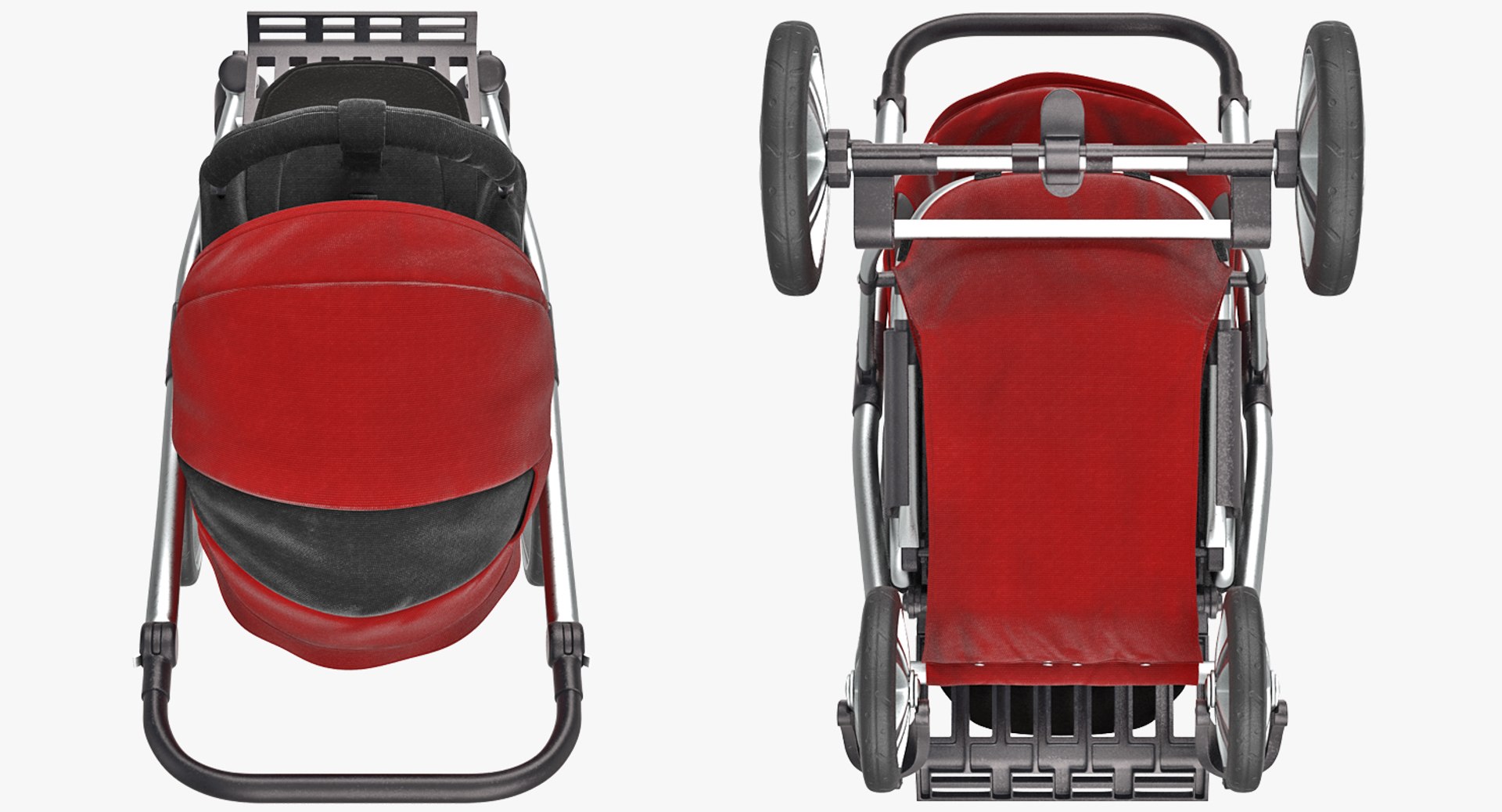 3D Baby Strollers Collection 3 model - TurboSquid 2117463
