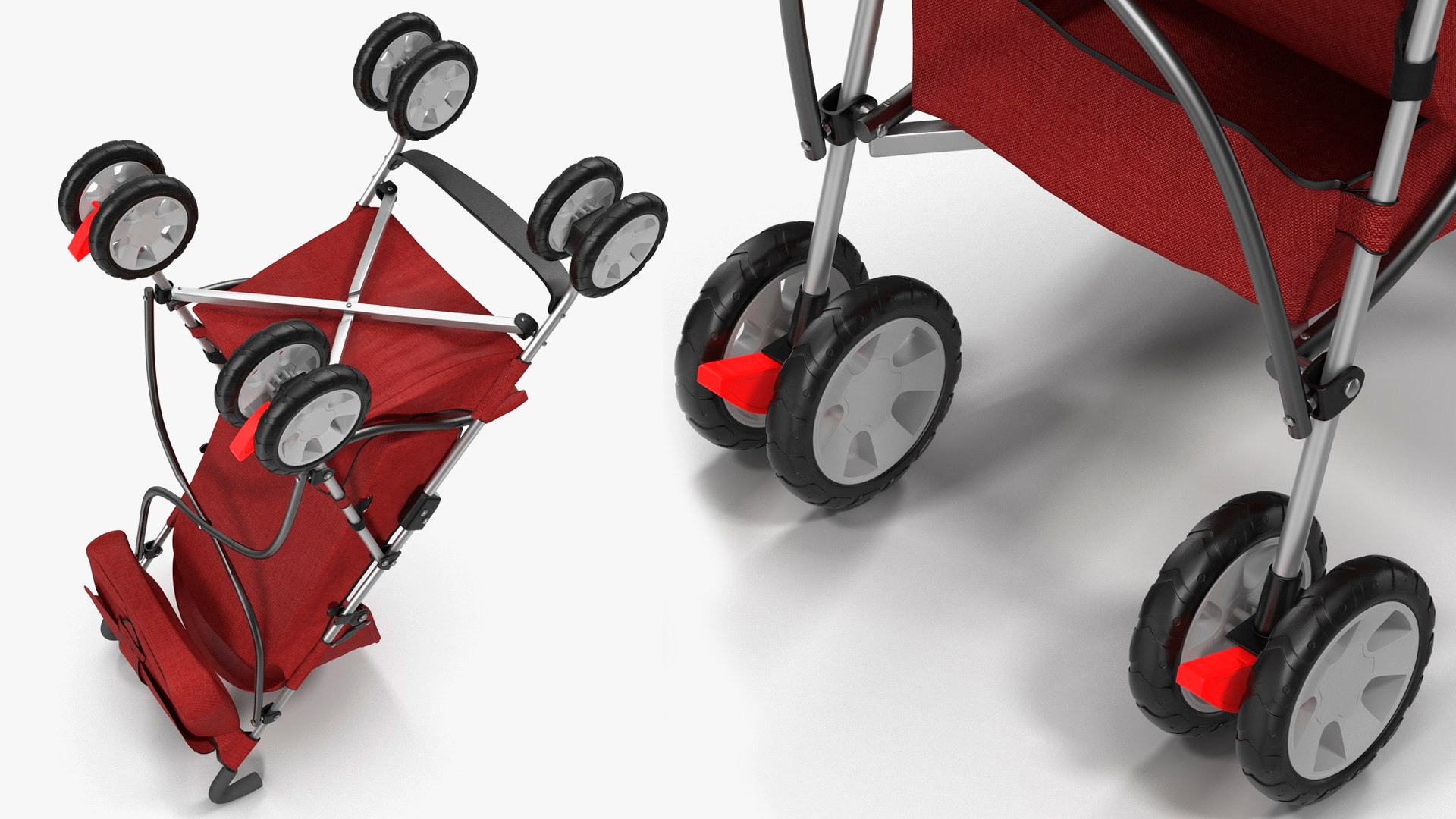 3D Baby Strollers Collection 3 model - TurboSquid 2117463