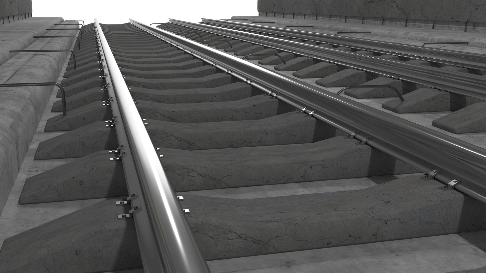 Subway Tunnel 3D Model - TurboSquid 2209767