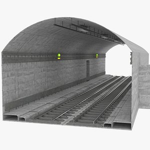 3D Subway Tunnel Models - Browse & Download Formats - TurboSquid