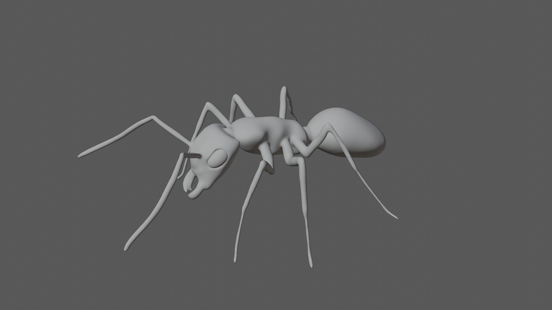 3D fully rigged low poly bullet ant - TurboSquid 1758189