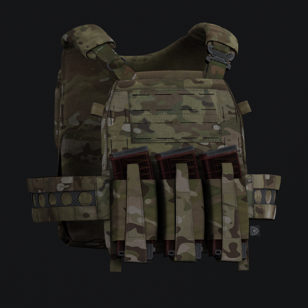 Ferro TEAR Front Flap Magazine Pouch 3D model - TurboSquid 1946979