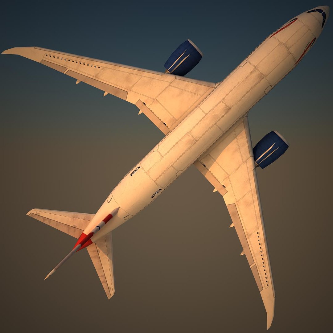 3d Model Boeing Baw