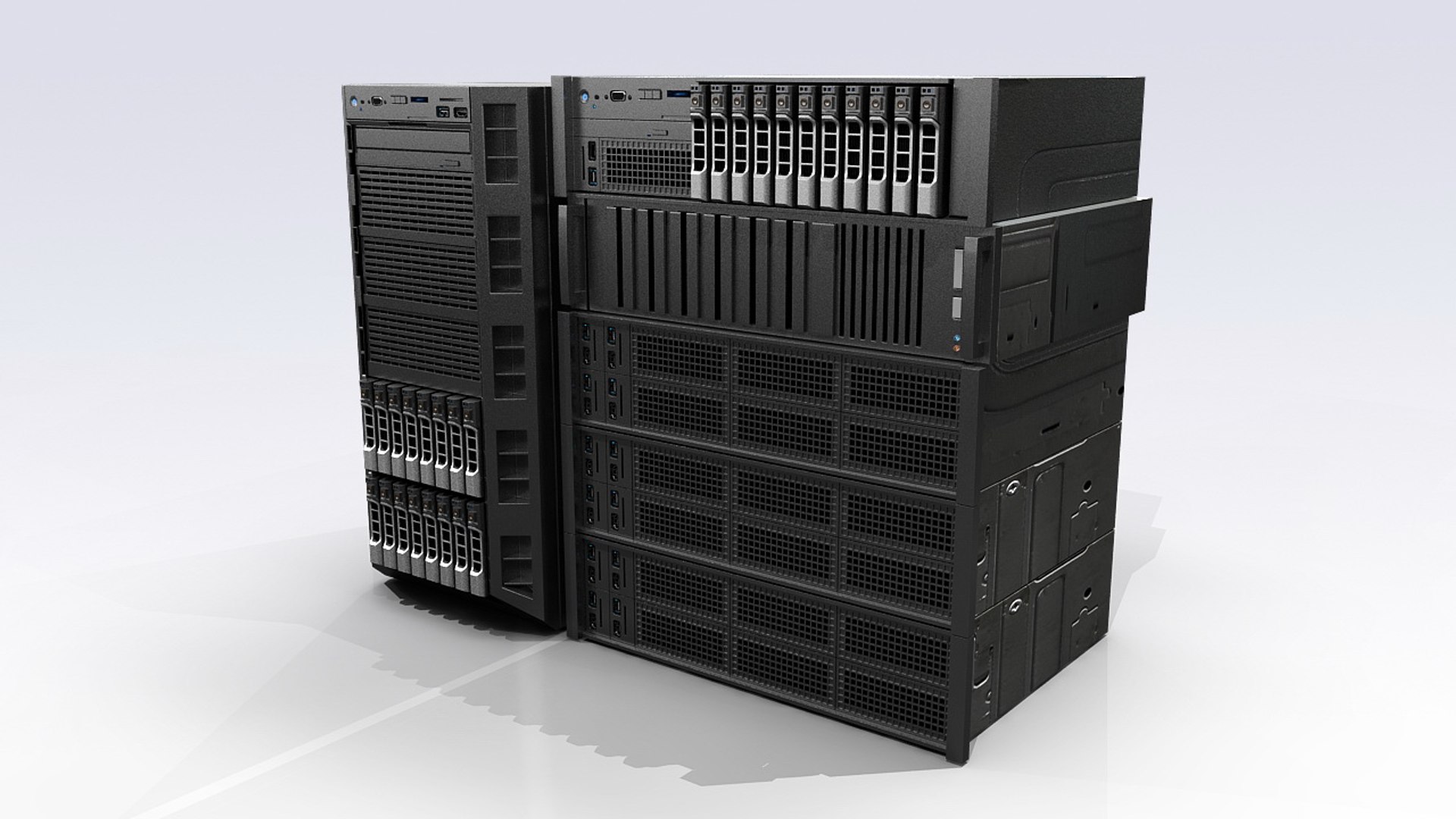 3d dell server model