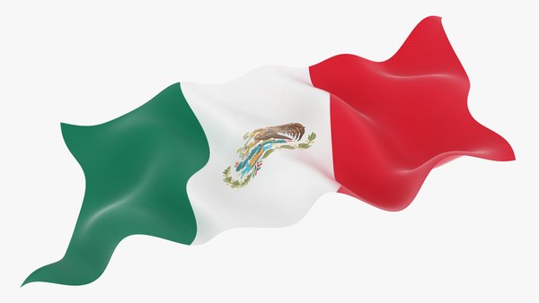 modelo 3d Bandera de México animada - TurboSquid 1616377