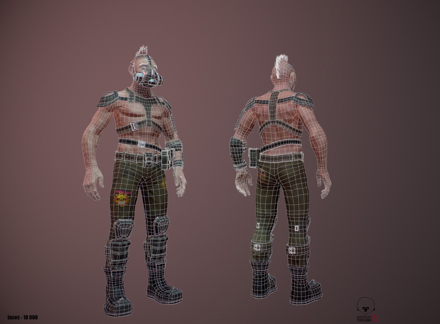 3D Human Punk - TurboSquid 1499540
