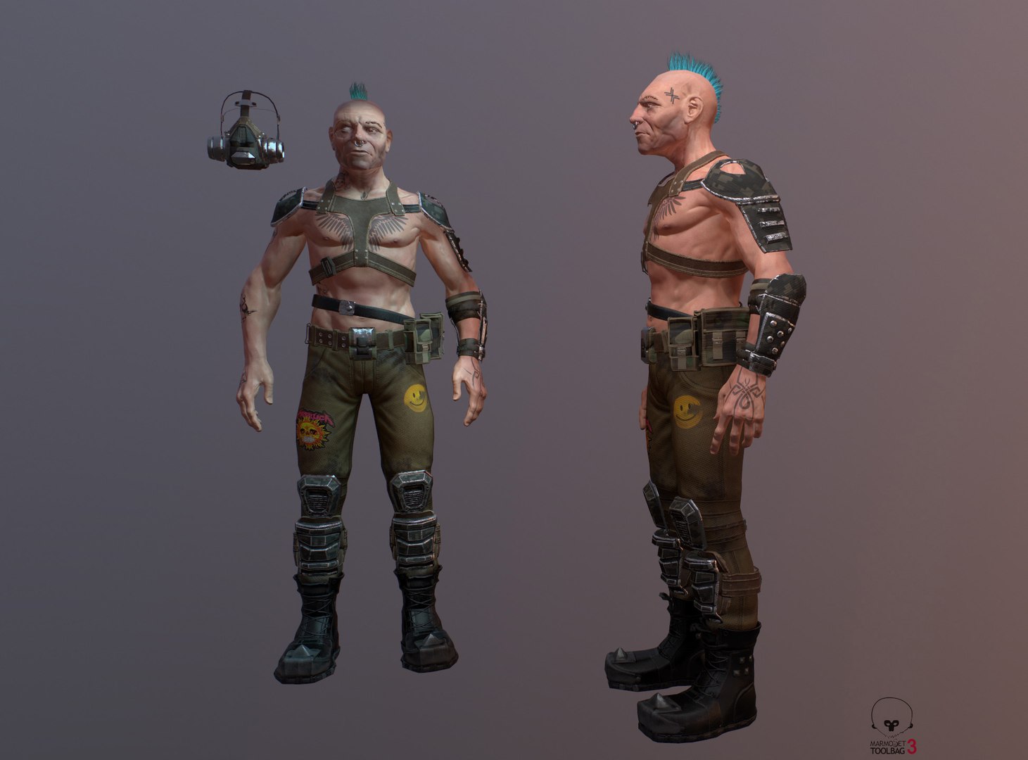 3D Human Punk - TurboSquid 1499540