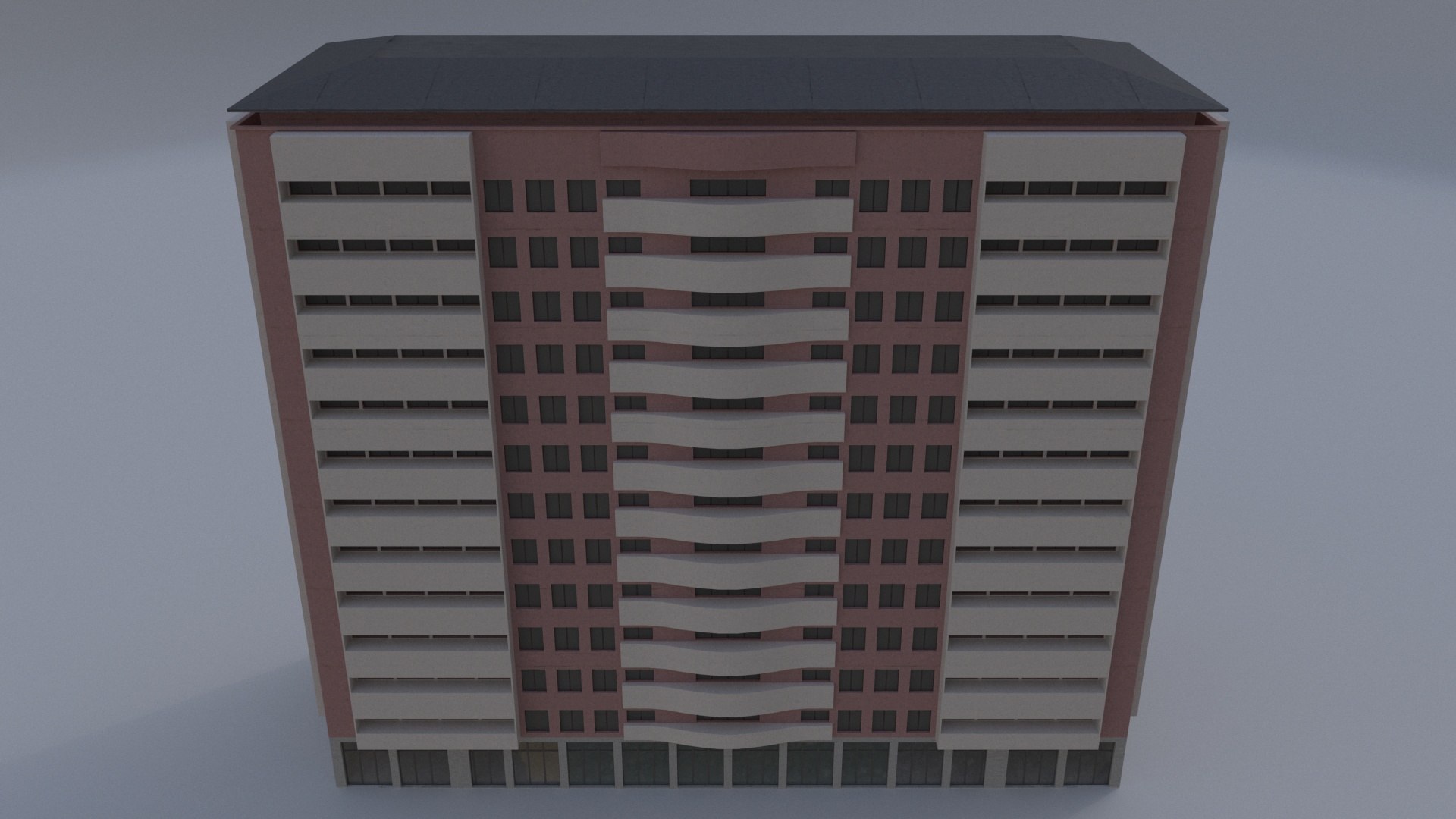Building_Generic_B 3D Model - TurboSquid 2327219