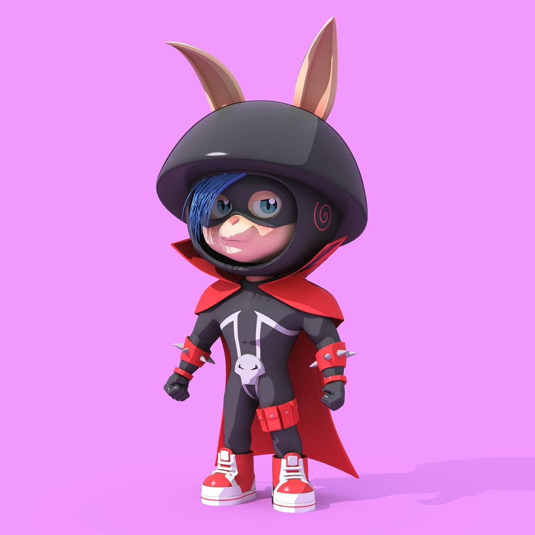 3D model Bunny Collection 3D Model Volume 3 - TurboSquid 2136563