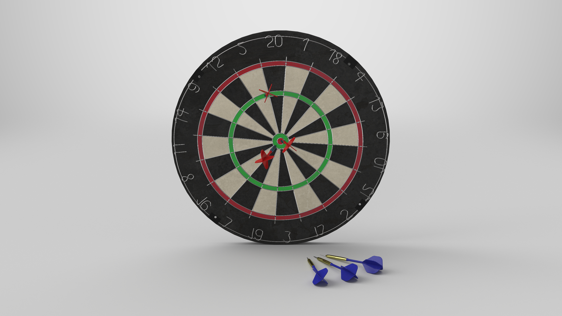 3D darts - TurboSquid 1467004