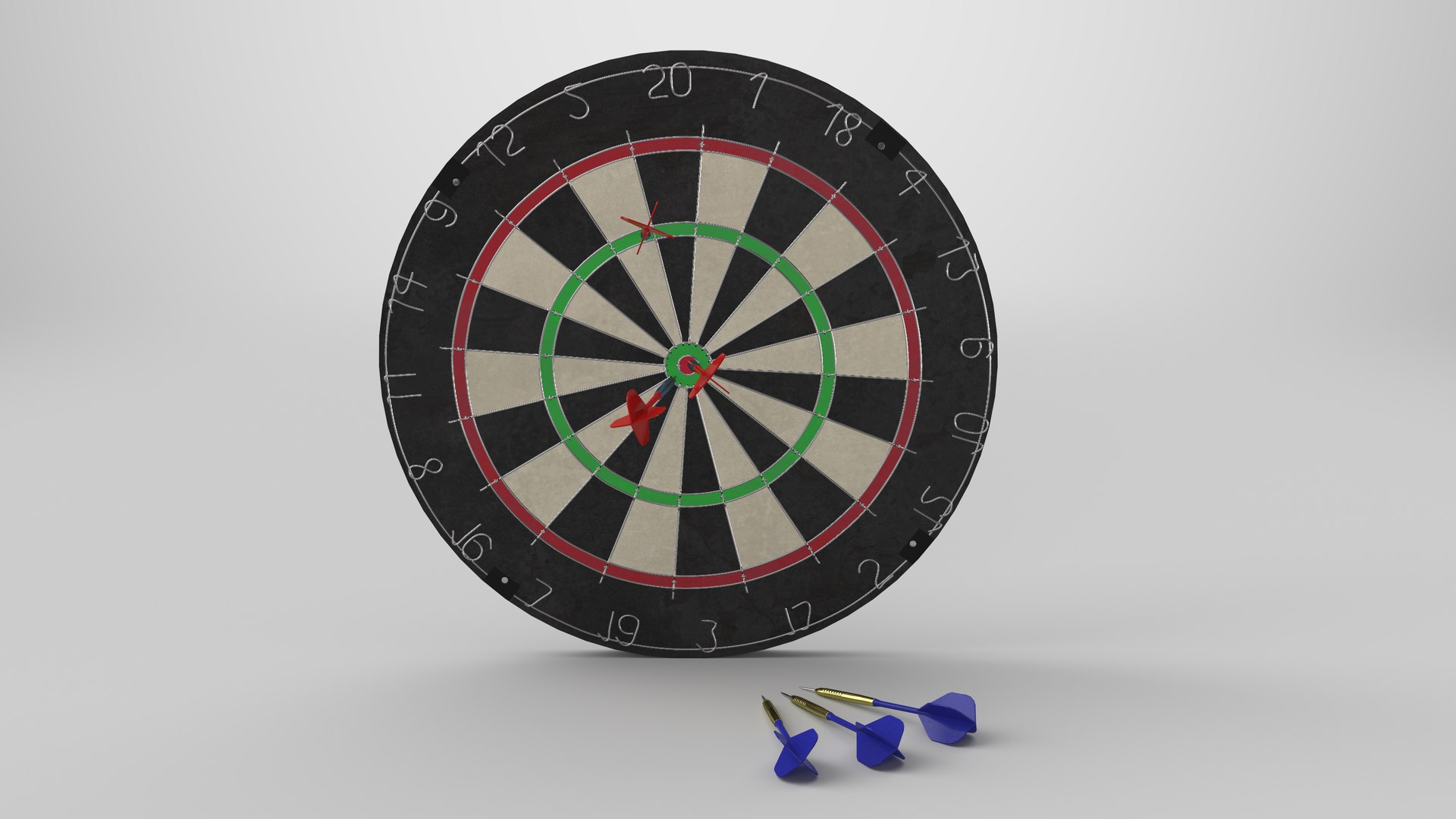 3D darts - TurboSquid 1467004
