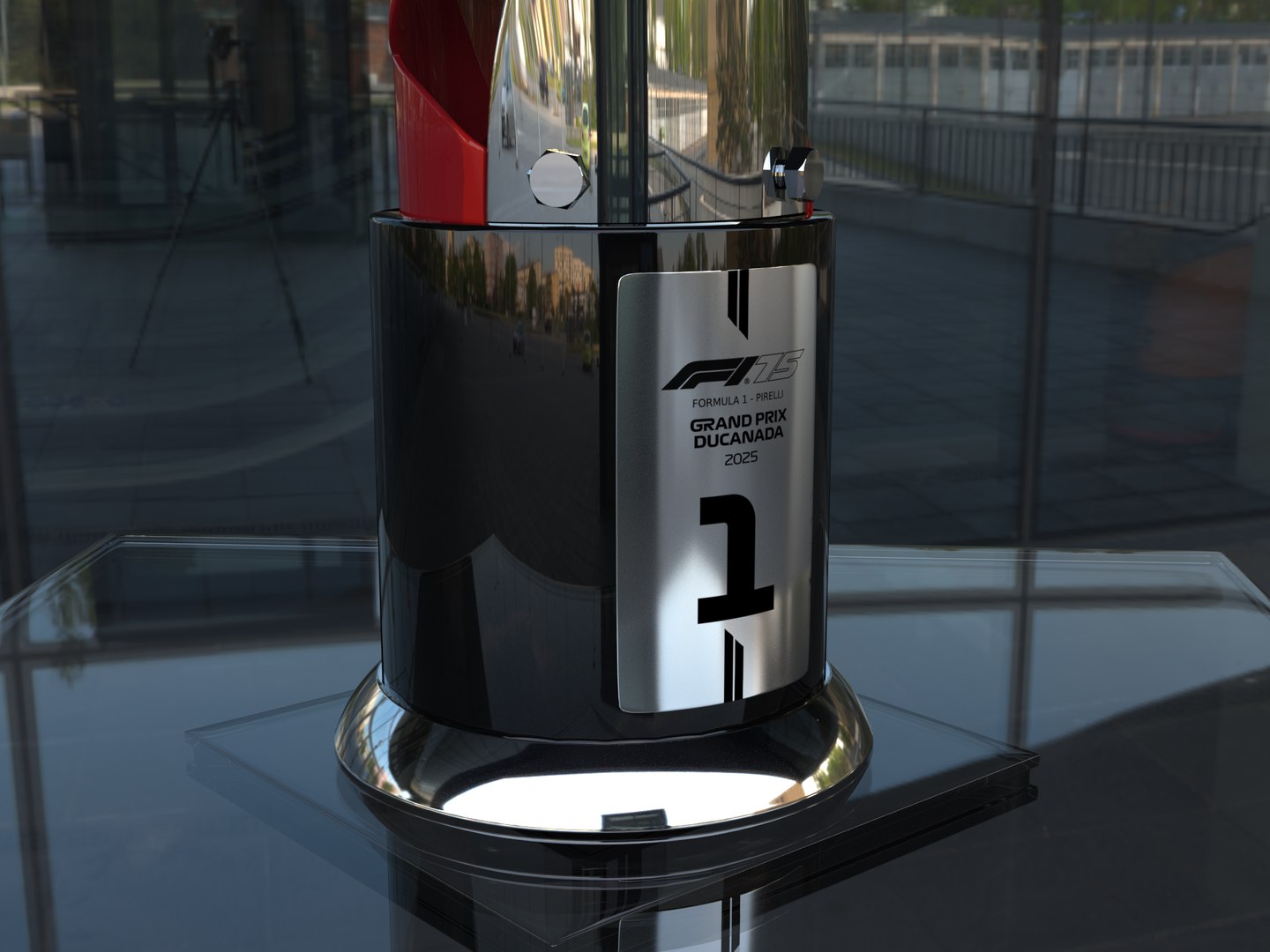 F1 Canada Grand Prix Trophy Award - Cinematic Model - TurboSquid 2544431