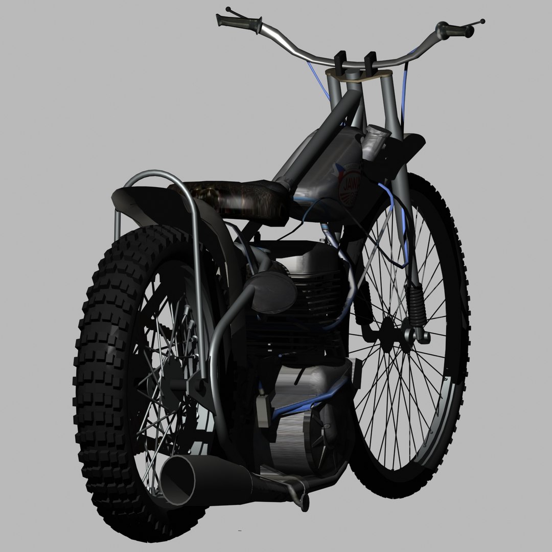 3D Model Jawa Speedway Bike - TurboSquid 1398568