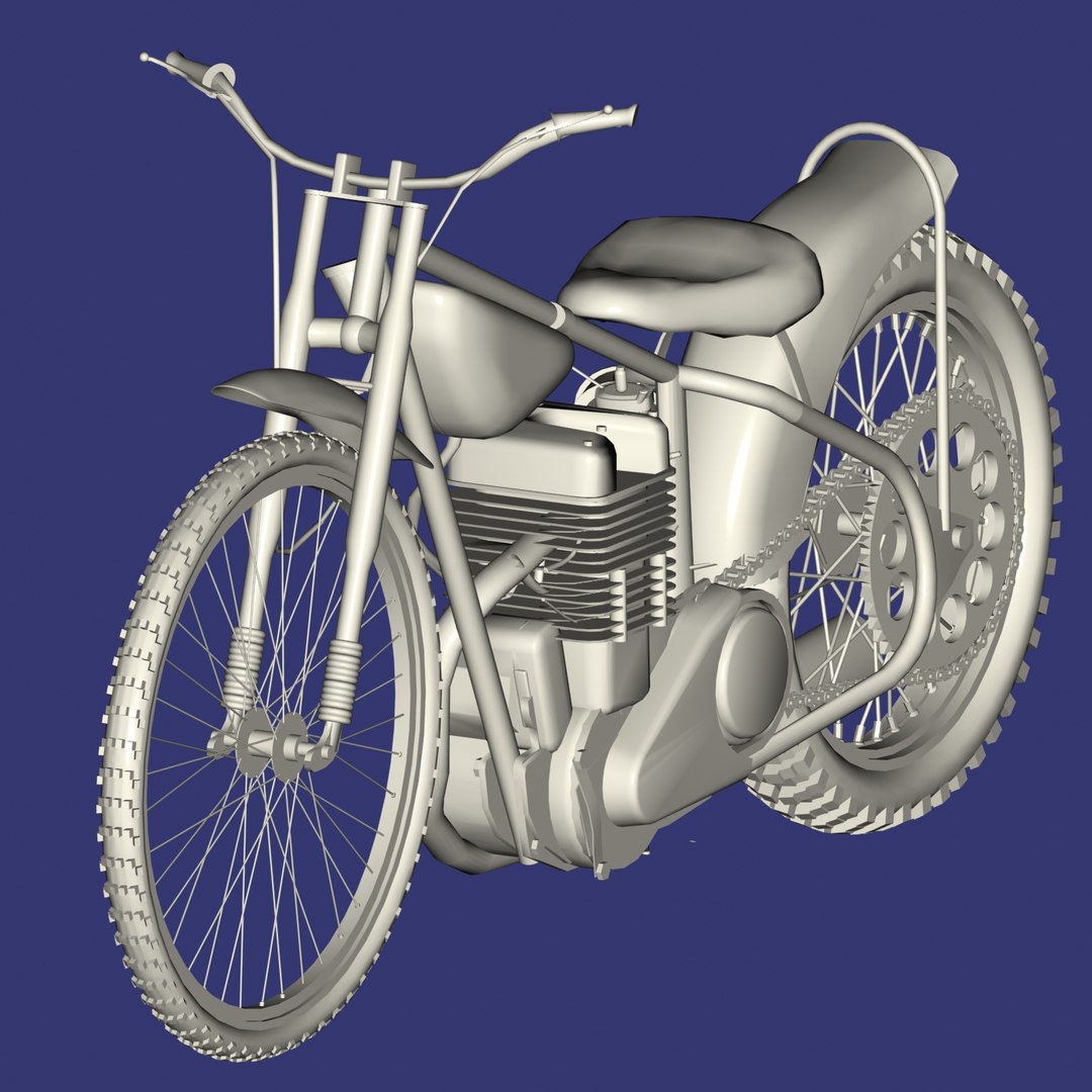 3D Model Jawa Speedway Bike - TurboSquid 1398568