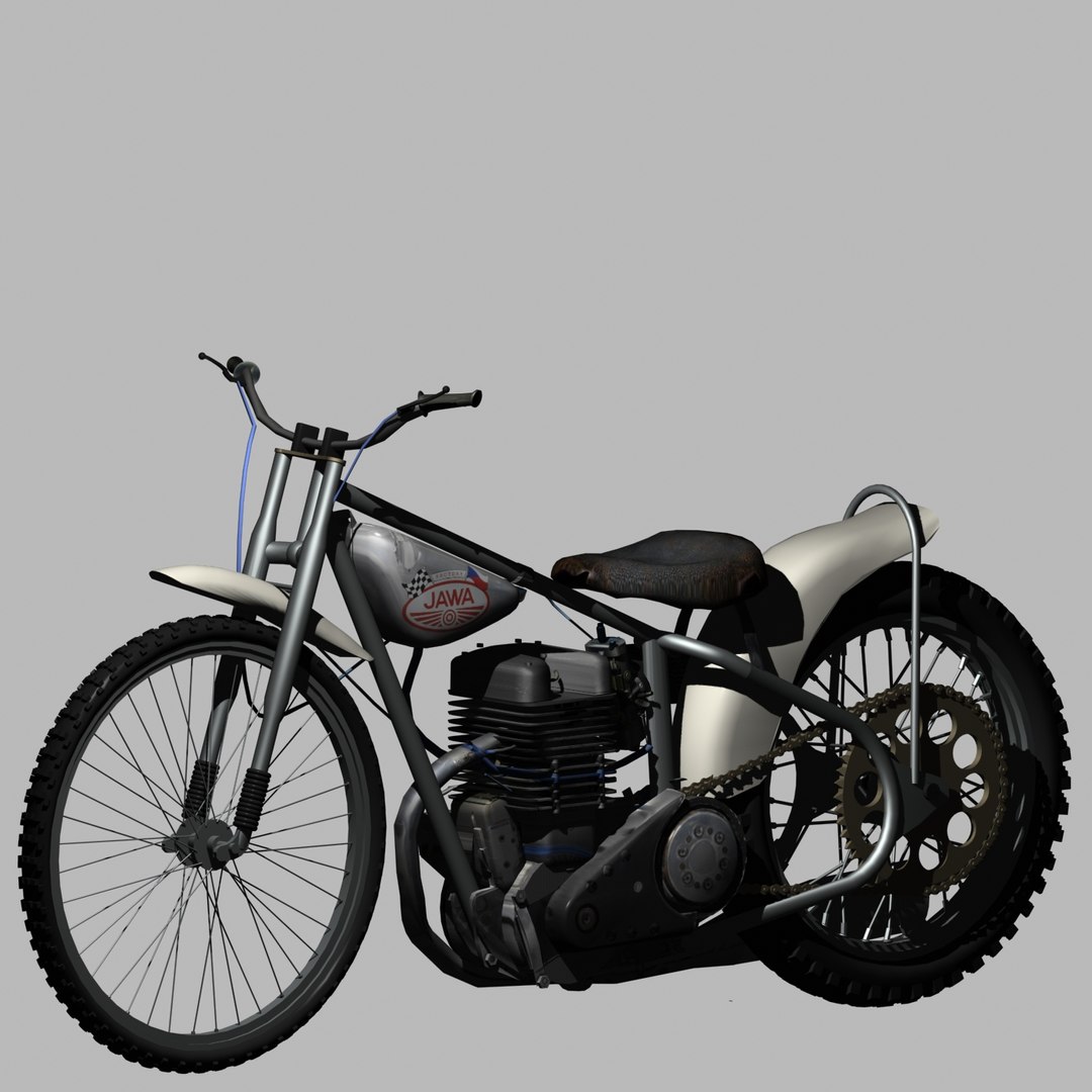 3D Model Jawa Speedway Bike - TurboSquid 1398568