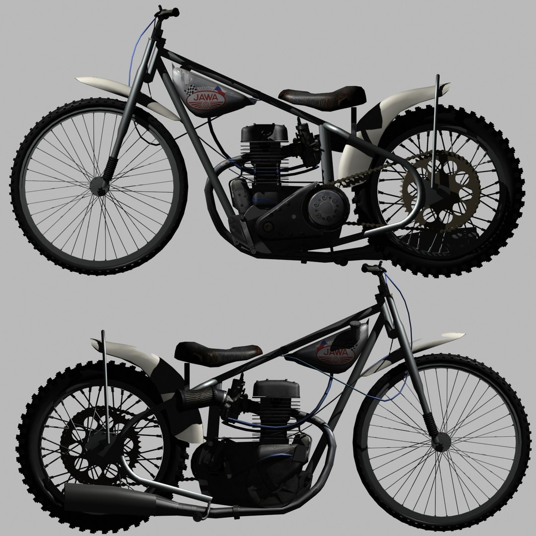 3D Model Jawa Speedway Bike - TurboSquid 1398568