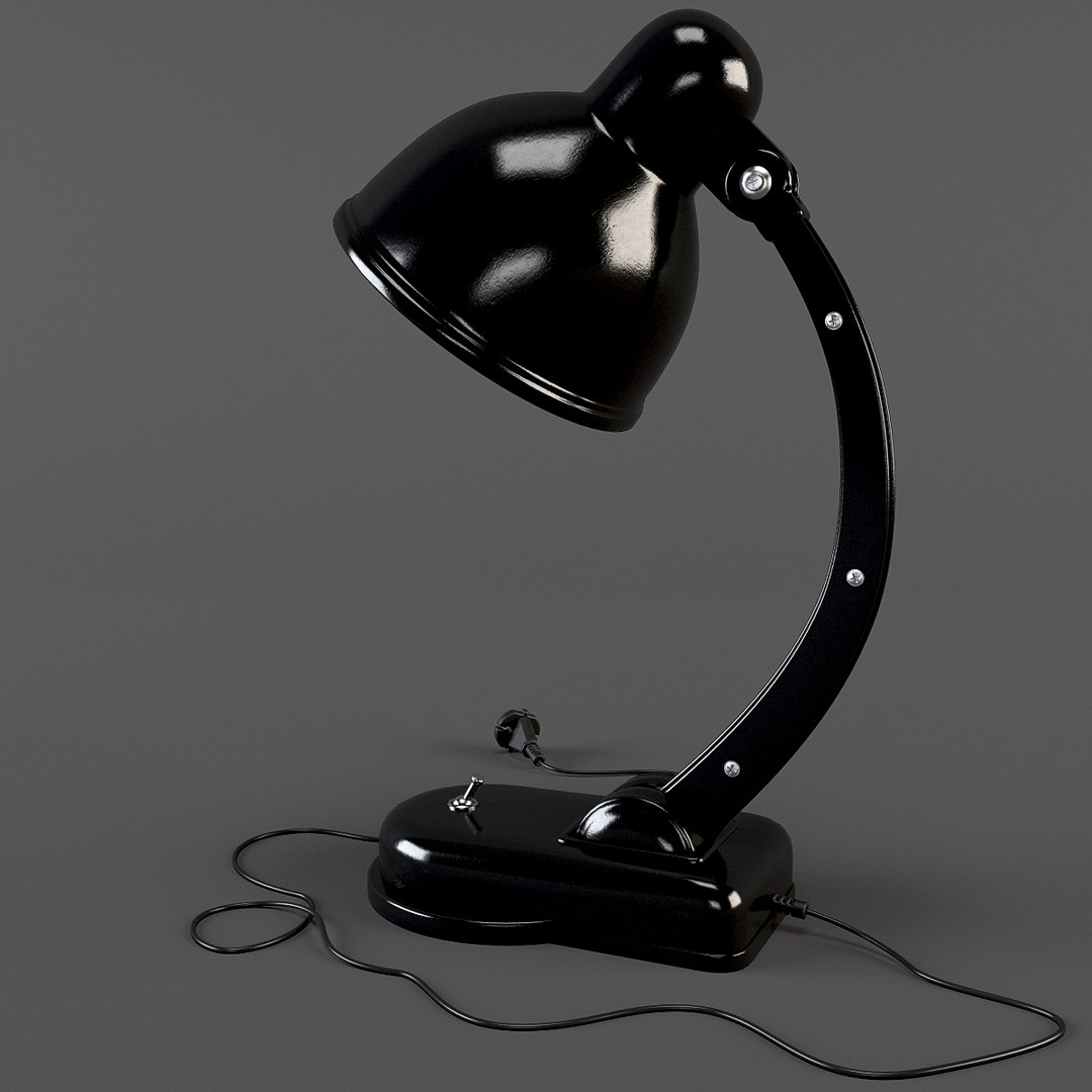 desk lamp obj
