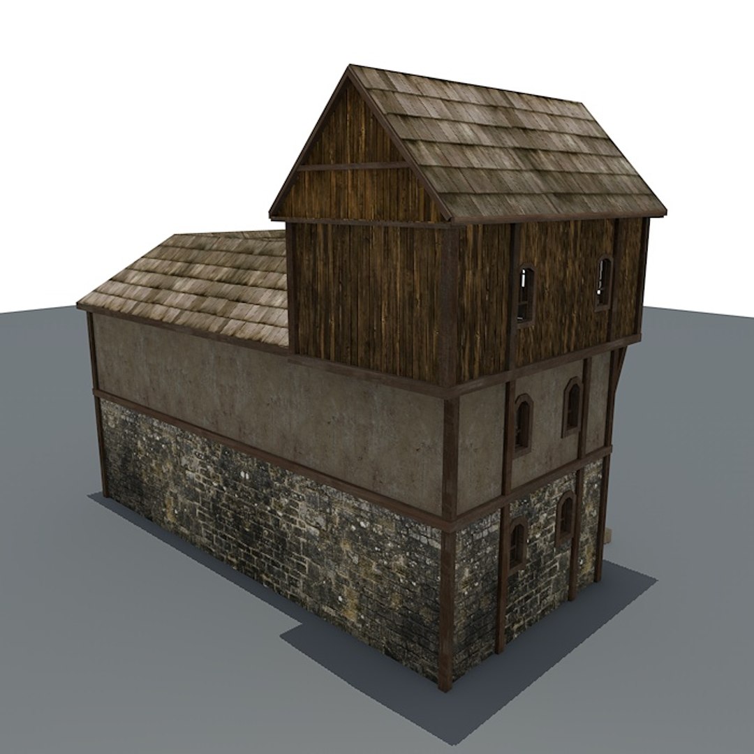 Medieval House 3d Model