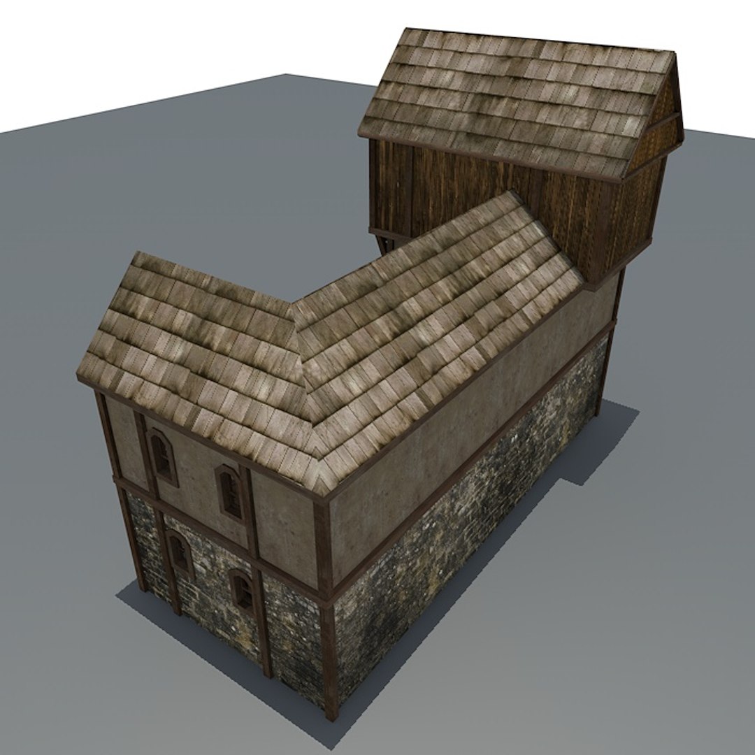 Medieval House 3d Model