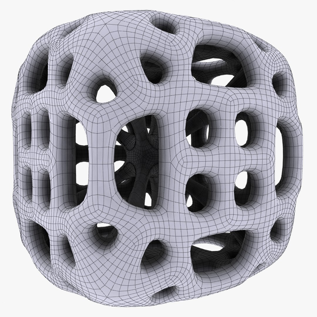 Complex Shape 3d Model