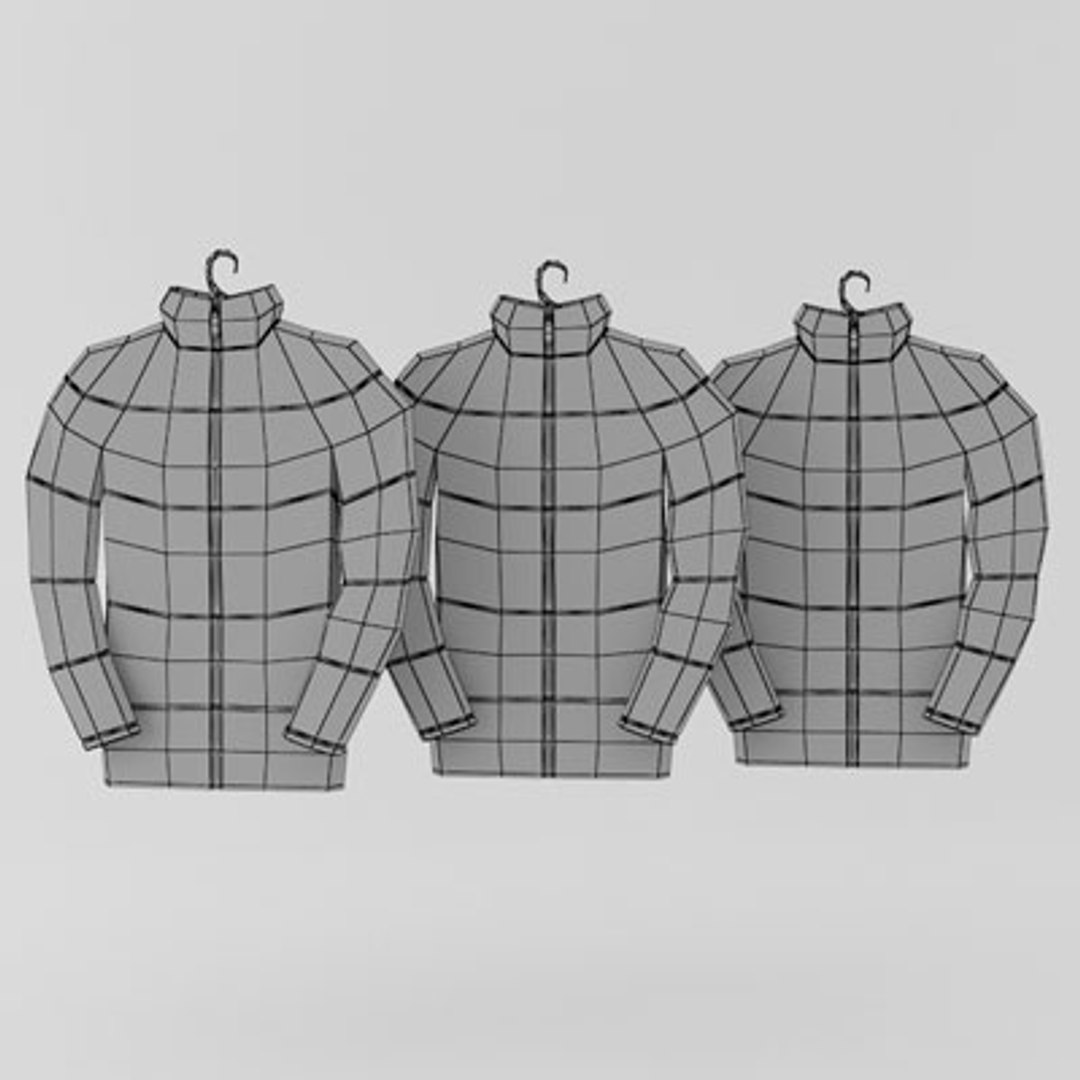 Jacket Set 3d Max