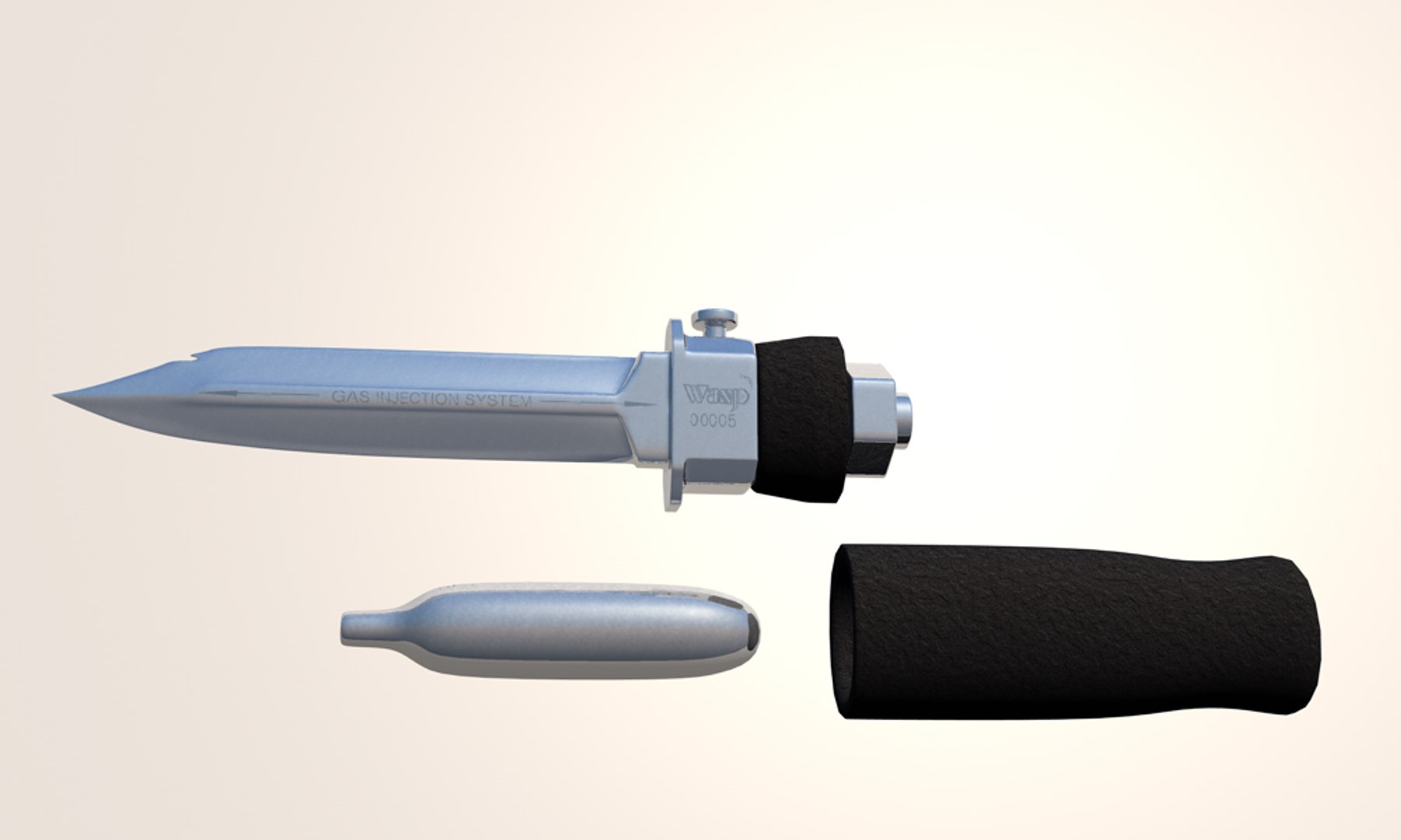 3d wasp knife