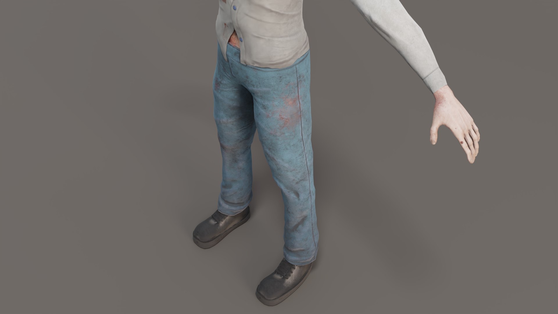 3D Character Zombie Model - TurboSquid 1519893