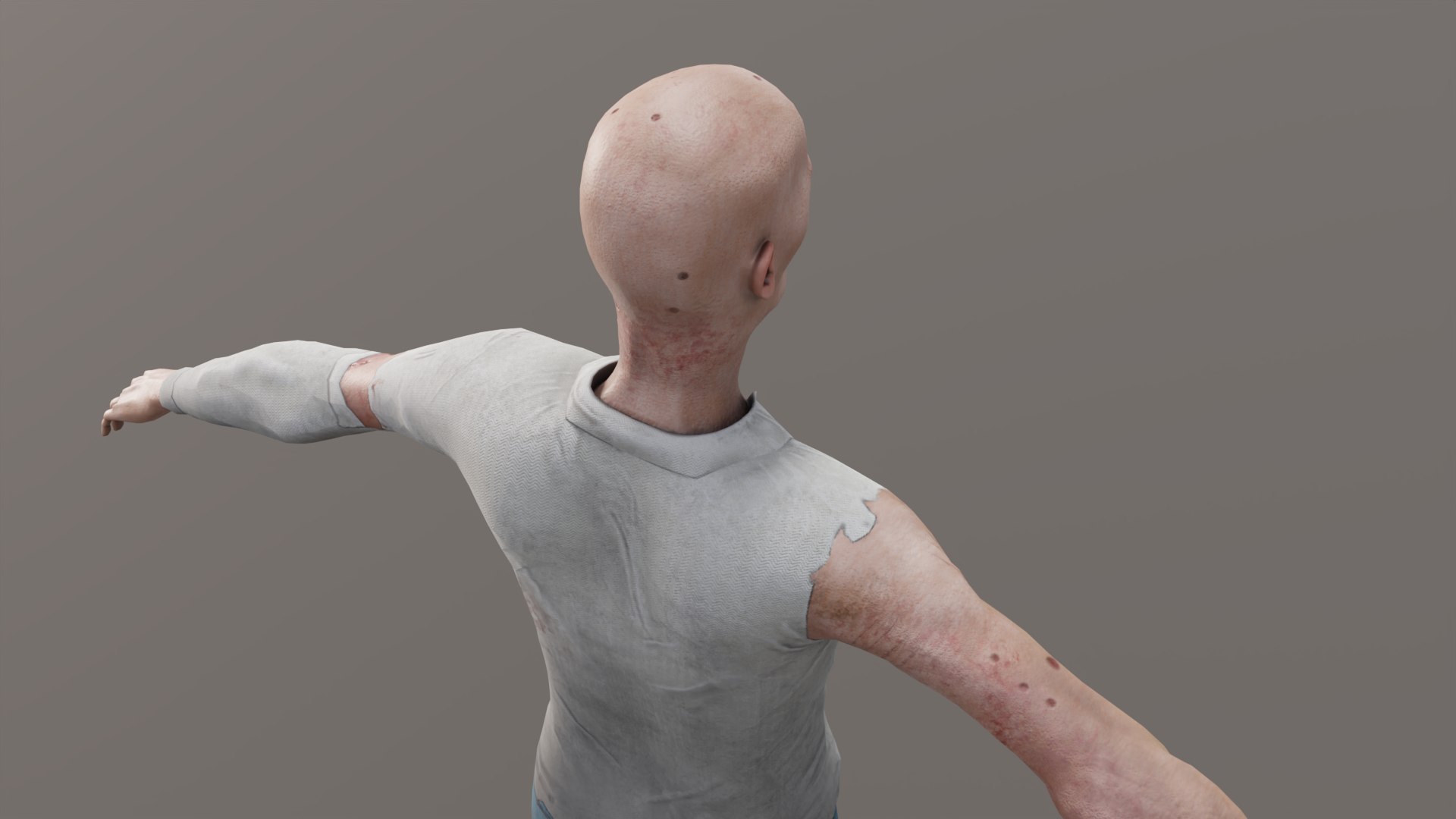 3D Character Zombie Model - TurboSquid 1519893