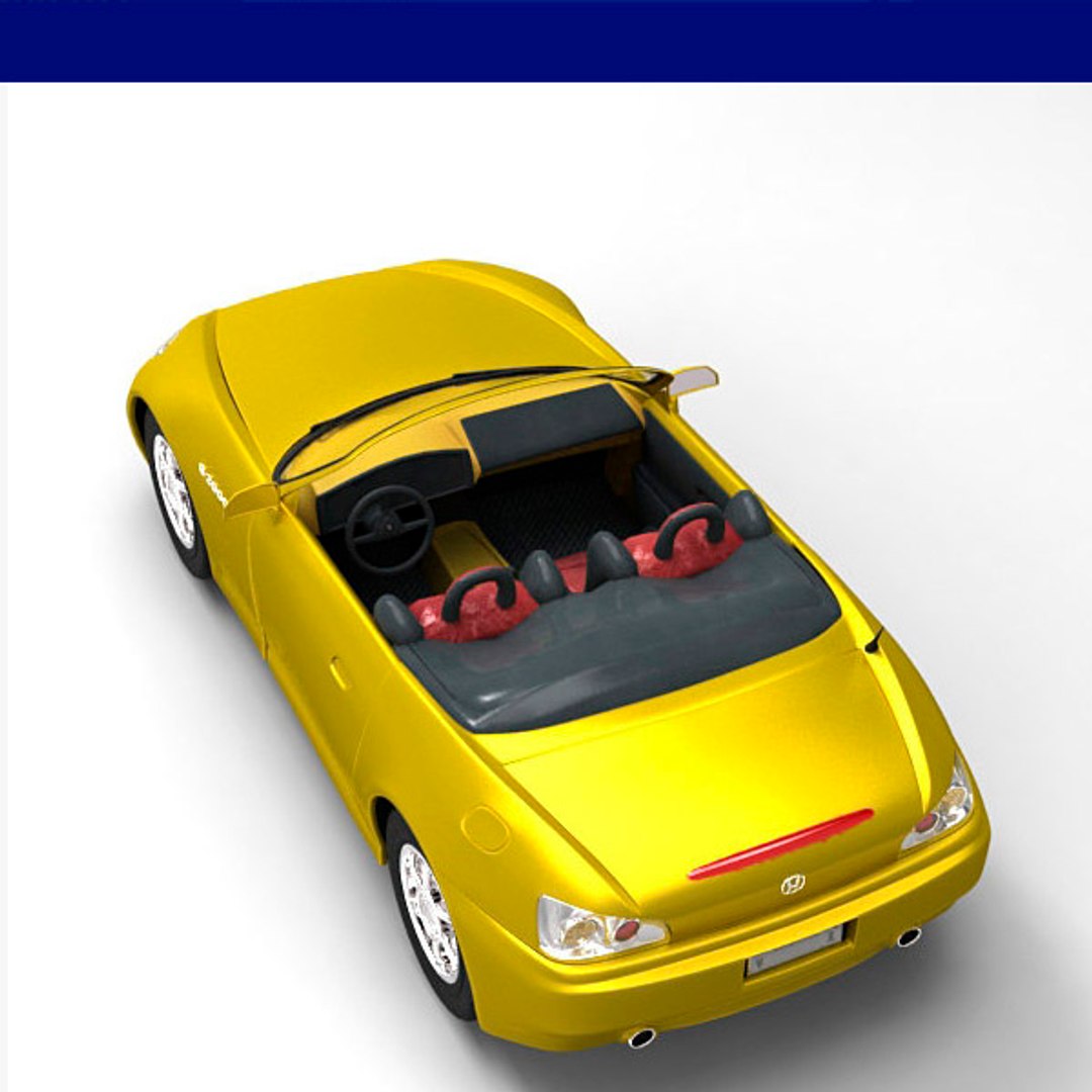 Honda S2000 Model - TurboSquid 1246869