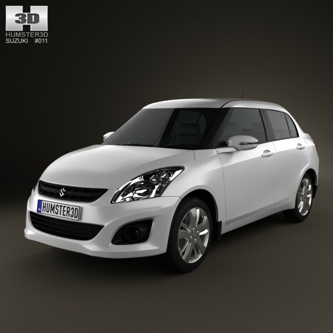 sedan suzuki maruti 3d model