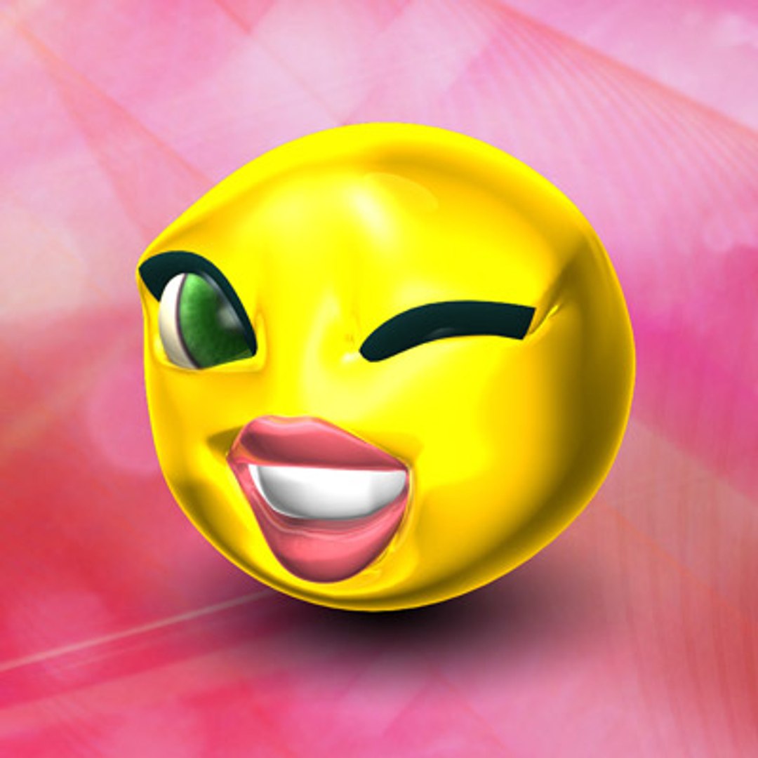 Smilies Smile 3d Model