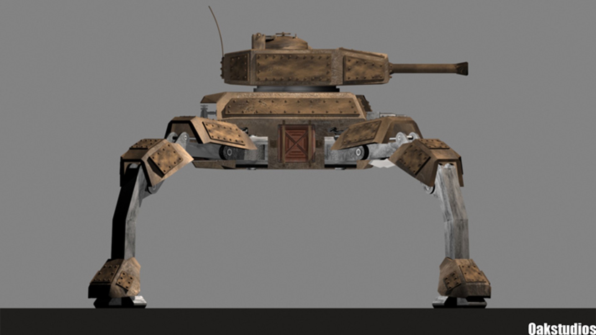 Spider Tank 3d Model