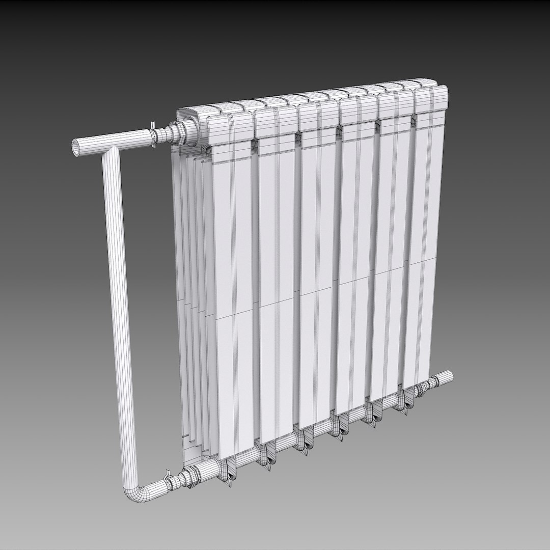 Free 3ds Model Radiator