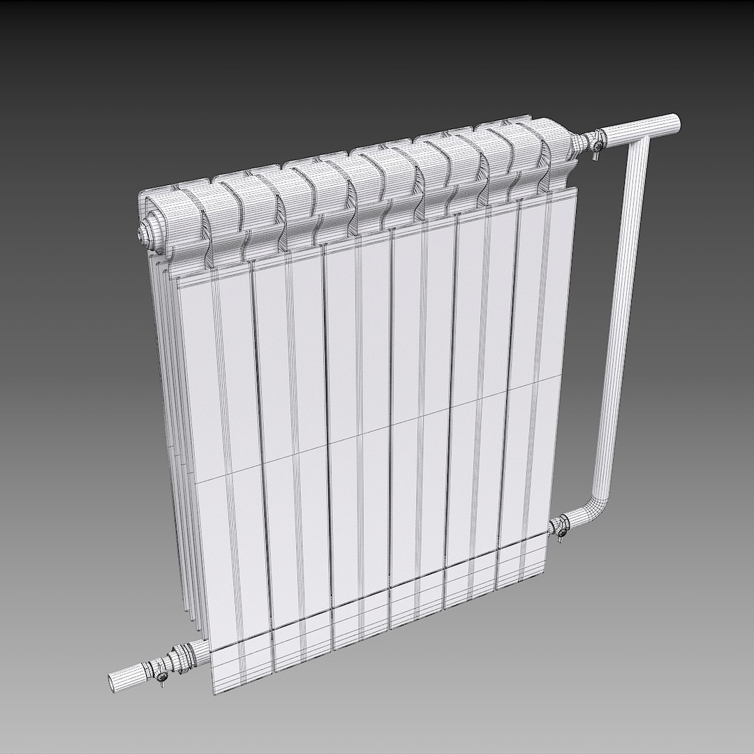 Free 3ds Model Radiator