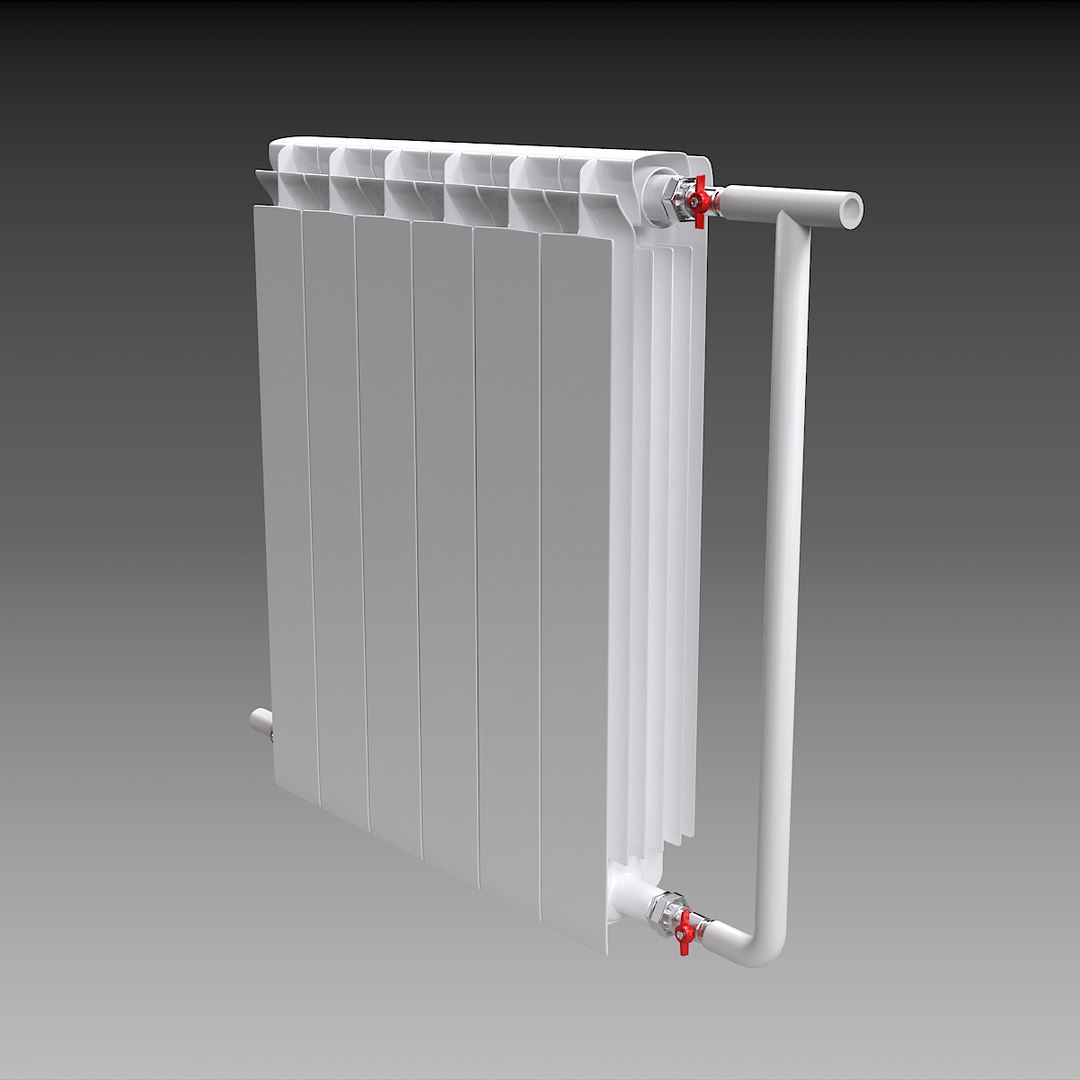 Free 3ds Model Radiator