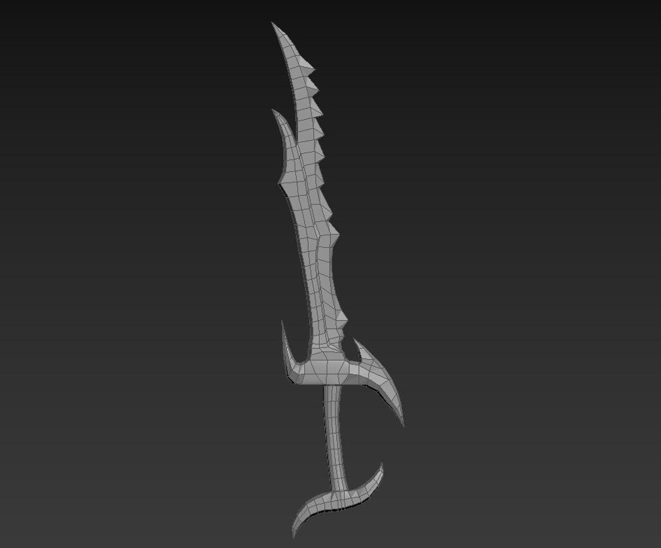 Demon Blade 3D Model - TurboSquid 1582608