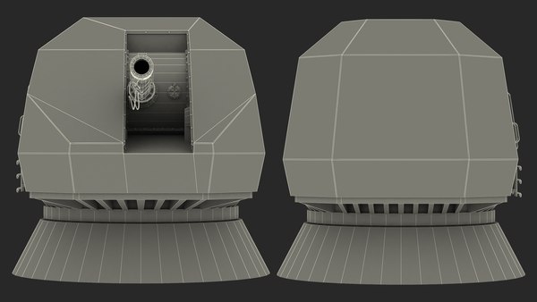 A192m 130 mm naval gun 3D model - TurboSquid 1446805