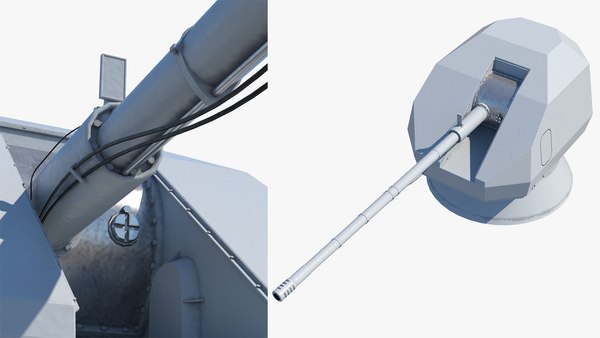 A192m 130 mm naval gun 3D model - TurboSquid 1446805