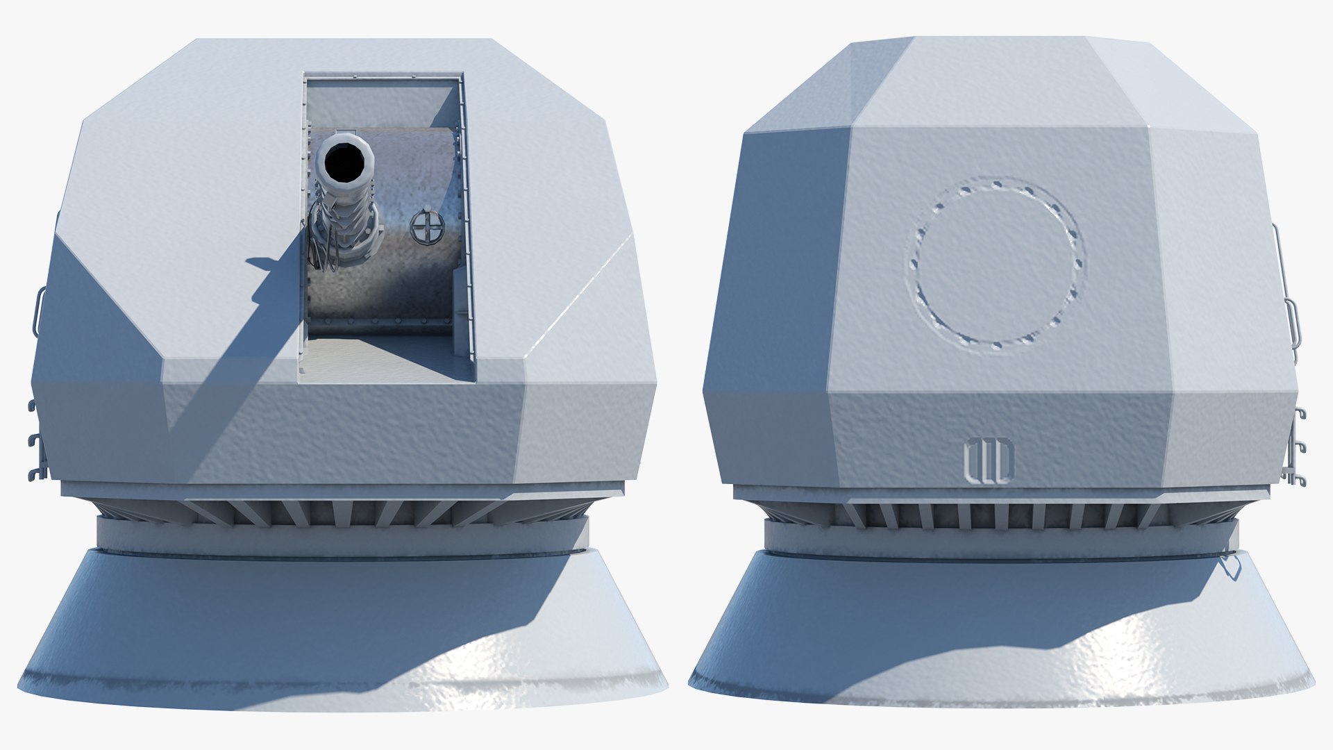 A192m 130 Mm Naval Gun 3D Model - TurboSquid 1446805