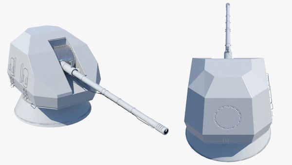 A192m 130 mm naval gun 3D model - TurboSquid 1446805